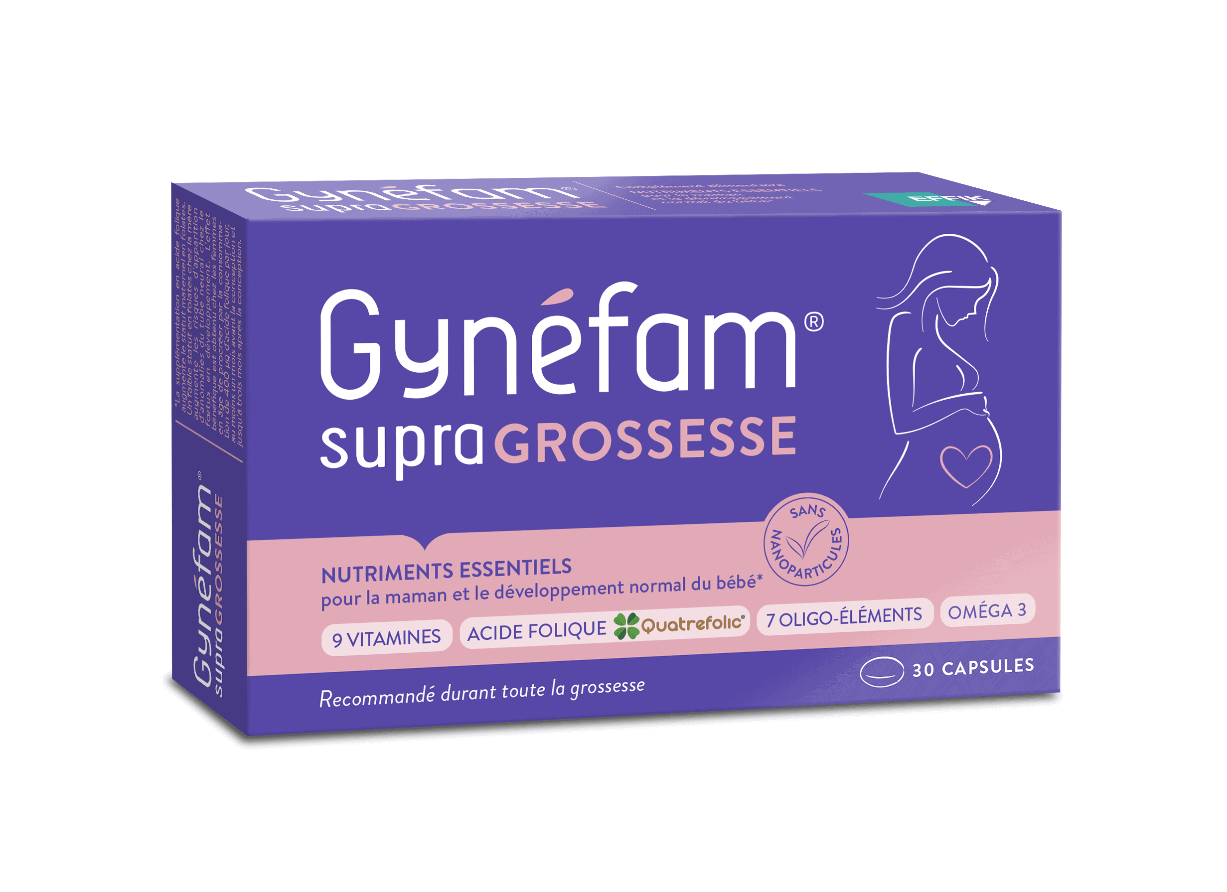 Découvrez nos produits en préconception, grossesse et allaitement- Effik